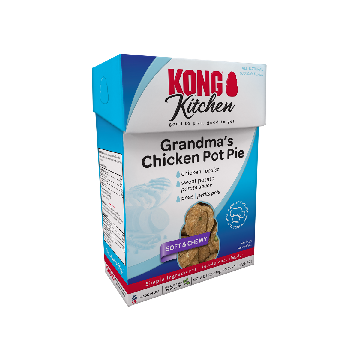 KONG Kitchen Soft & Chewy Grandma’s Chicken Pot Pie - Londonderry, NH ...