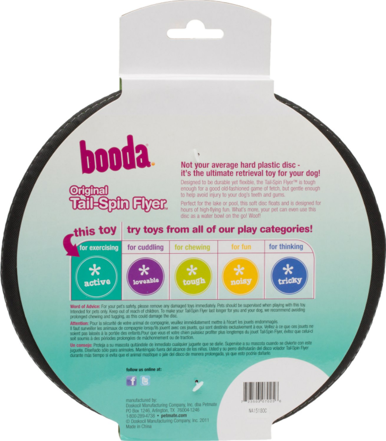 Booda Soft Bite Floppy Disk Dog Toy - Londonderry, NH - Hudson, NH ...